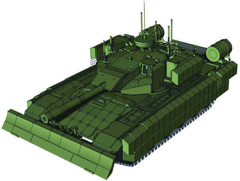 Bí ẩn công nghệ 'siêu' xe tăng không người lái Shturm Nga mang vũ khí nhiệt áp, điều khiển từ xa